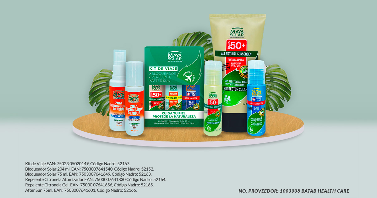 Línea de Productos Naturales y Biodegradables - Nadro